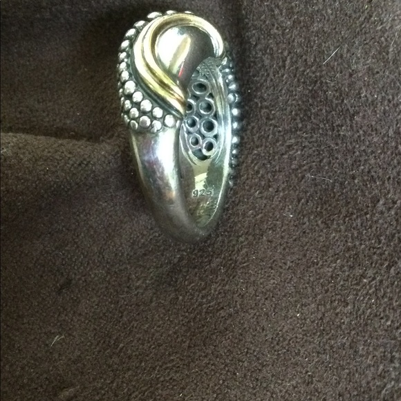 LAGOS | Jewelry | Lagos Silver And Gold Ring | Poshmark
